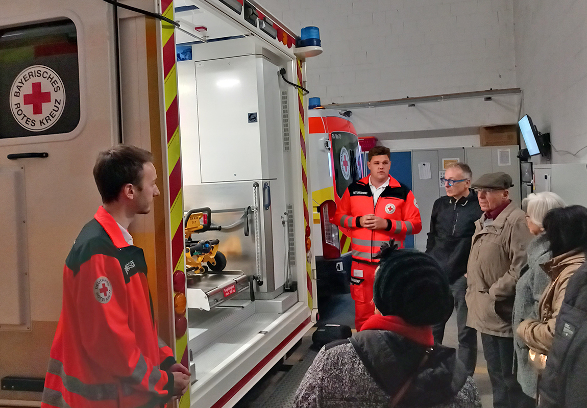 Zu Gast beim Bayerischen Roten Kreuz (BRK) - Akademie Steinwald ...